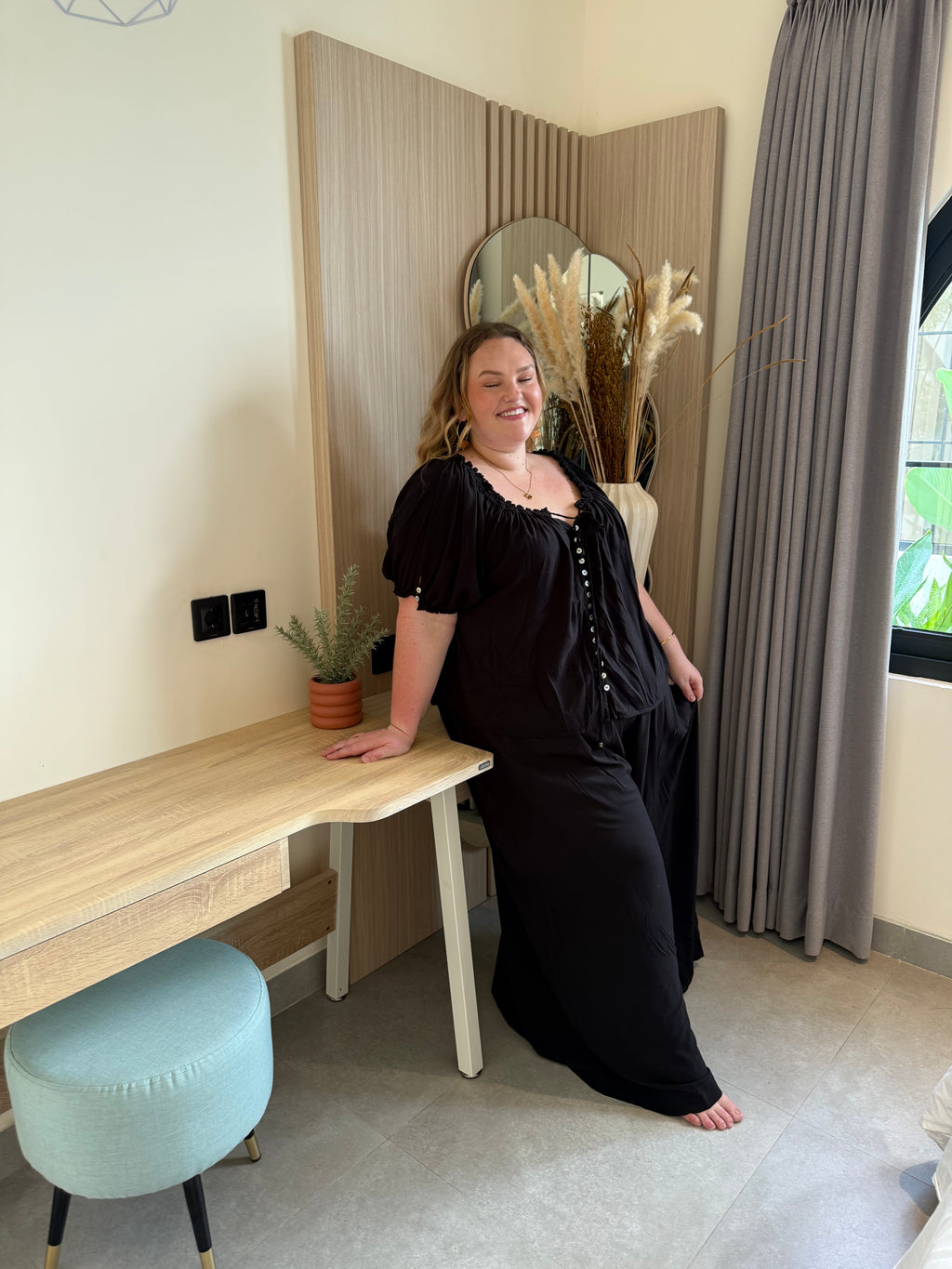 PALAZZO PANTS ~ Black – Mama Mane